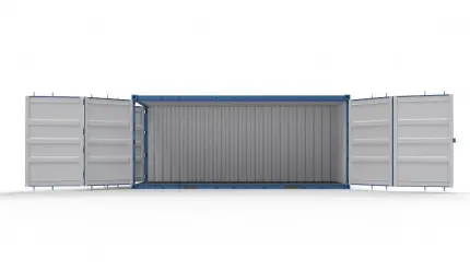 Open Sided Containers for Hire | Rent Side Door Units