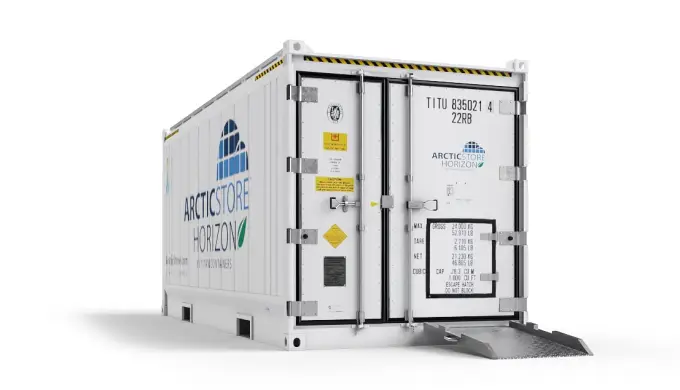 Ultra Eco-Friendly Cold Storage Containers | ArcticStore Horizon