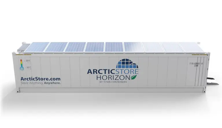 Ultra Eco-Friendly Cold Storage Containers | ArcticStore Horizon