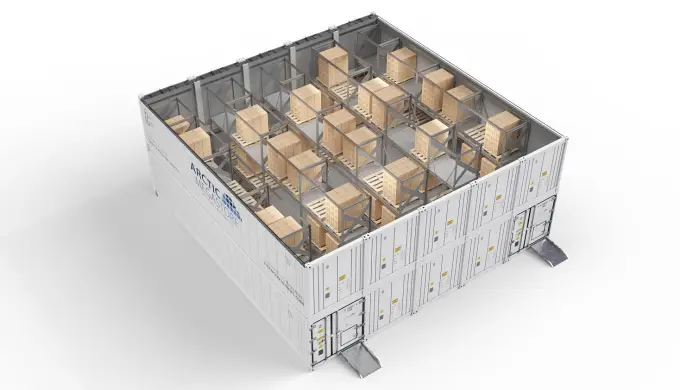 Arctic MegaStore – Two-Storey Cold Rooms for Hire